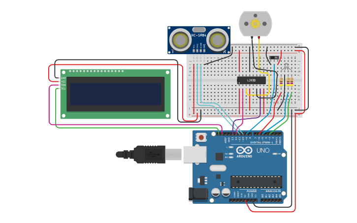 Circuit design assignment - Tinkercad