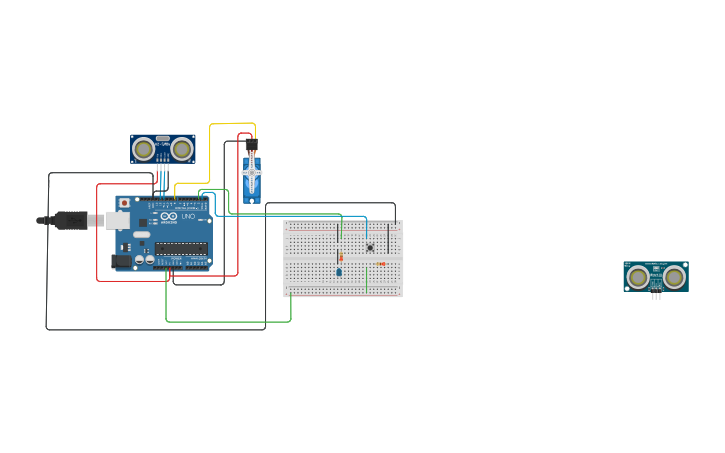 Circuit design HAND SANITIZER | Tinkercad