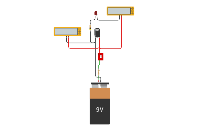 Circuit Design Capacitor Tinkercad