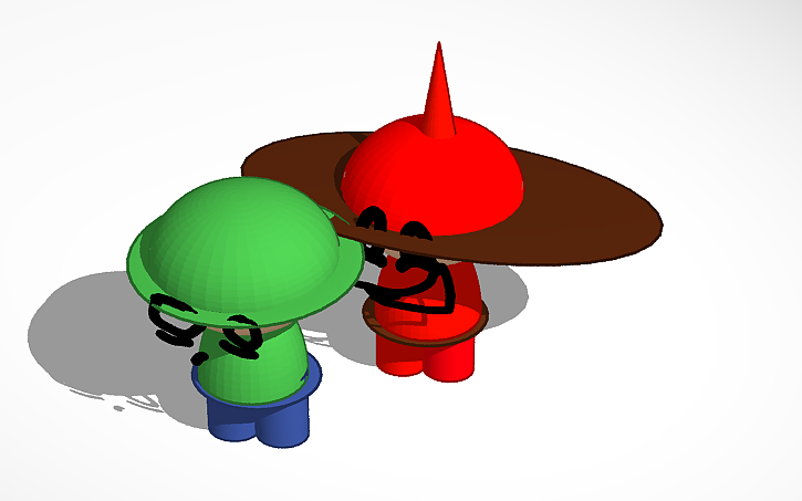 3D design bandu noooo - Tinkercad