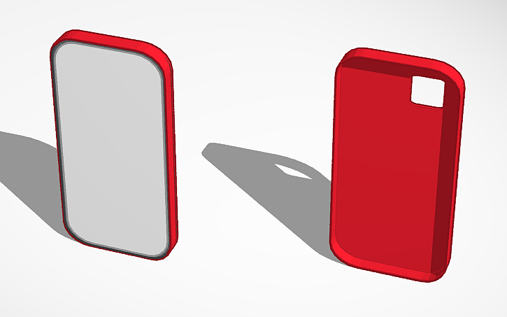 3D design phone - Tinkercad