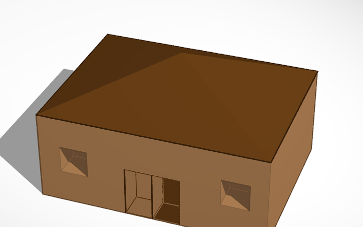 3D design Gingerbread House | Tinkercad
