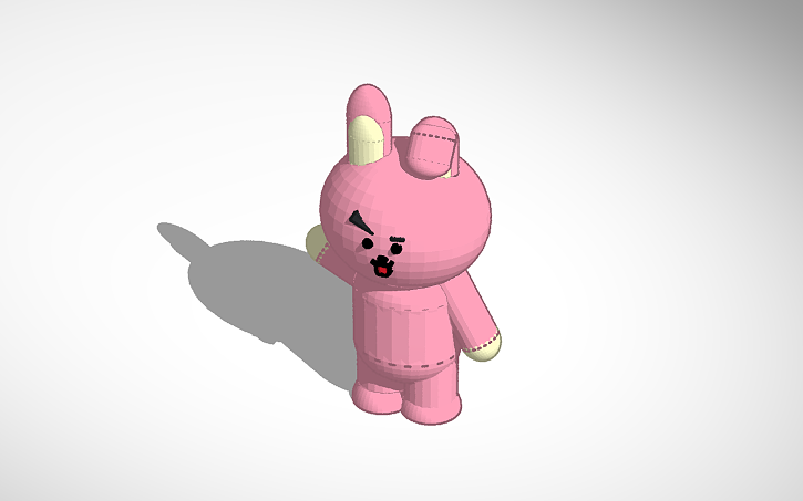 3D design BT21-Cooky - Tinkercad