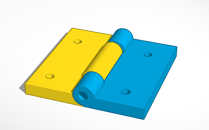 3D design Hinge - Tinkercad