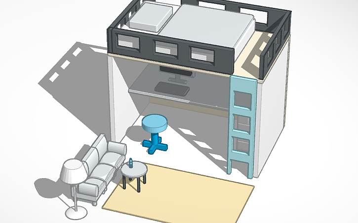 3D design Interior Design | Tinkercad