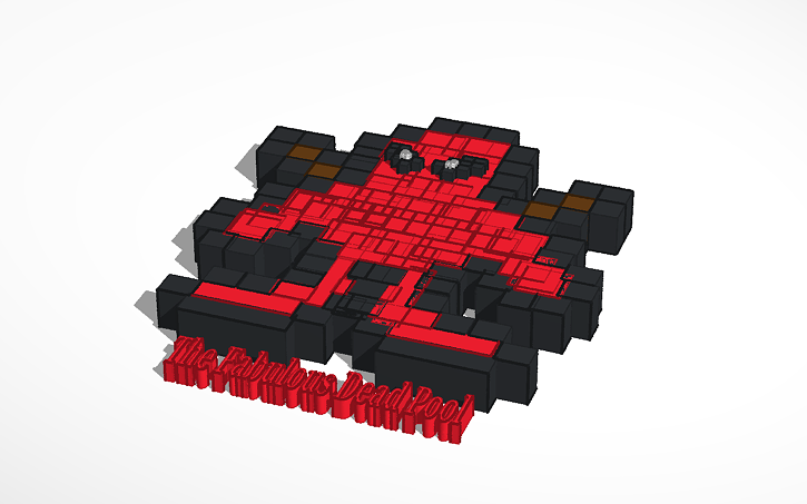 3D design The Fabulous DeadPool | Tinkercad