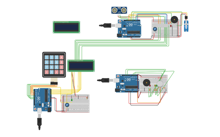 Circuit design Copy of CERRADURA - Tinkercad