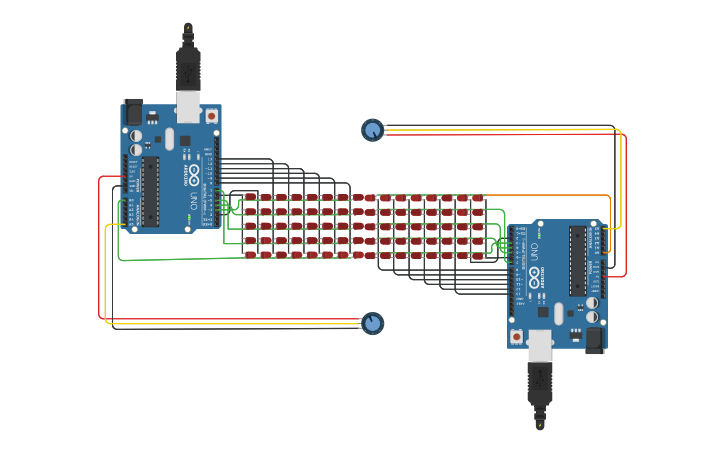 Circuit design Terminator screen - Tinkercad