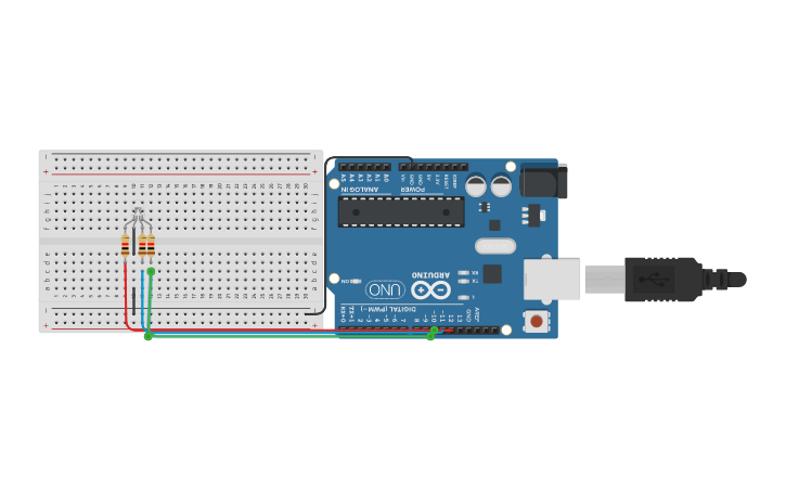Circuit design ACTIVITY 5 RGB LED | Tinkercad