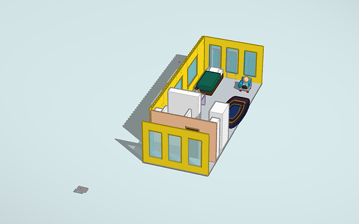 3D design Copy of Interior Design Challenge - Tinkercad