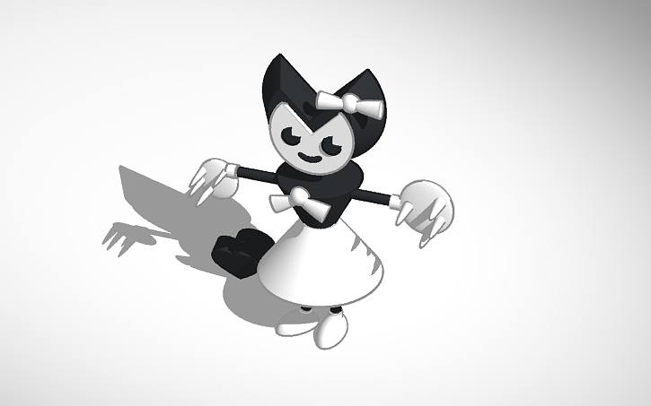3D design bendy girl | Tinkercad
