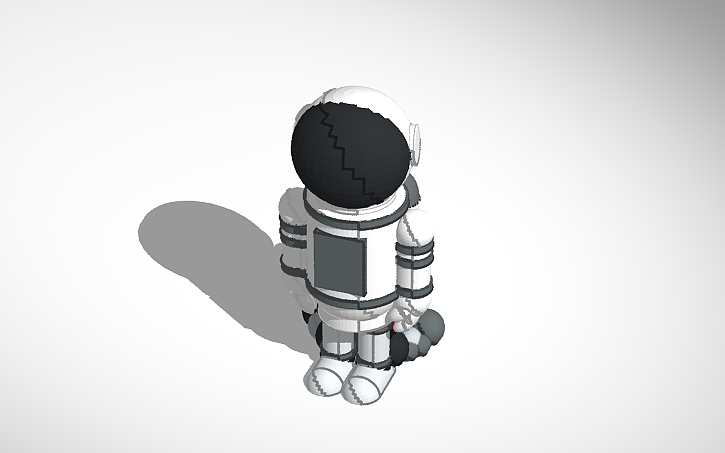 3D design Jetpack Astronaut | Tinkercad