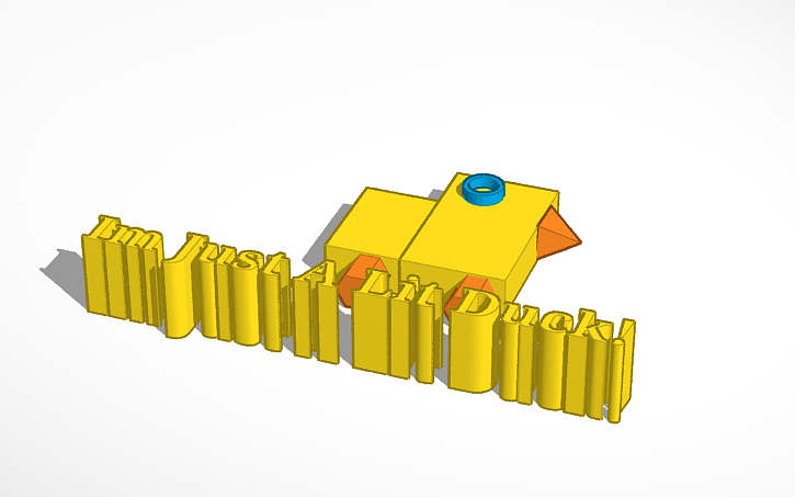 3D design Lit Duck! | Tinkercad