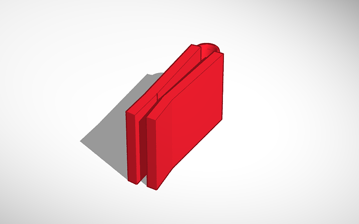 3D design money clip - Tinkercad