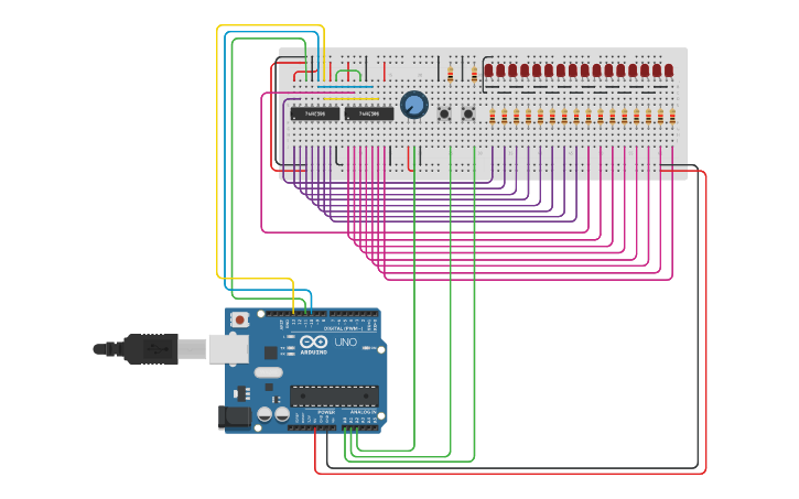 Circuit design Copy of Lab3Exercise0 - Tinkercad