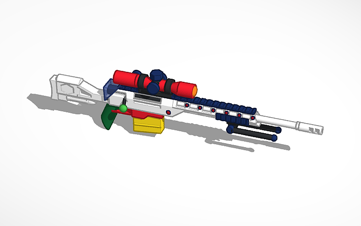 3D design Sniper (ADVANCED DESIGN) | Tinkercad