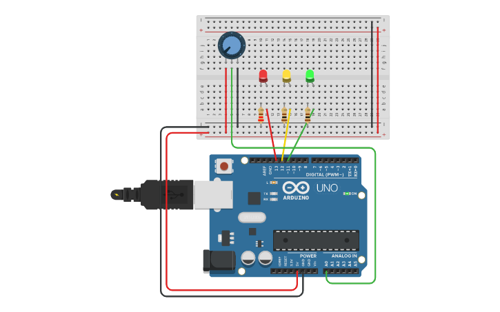 Circuit design Exercise 3 - Exercise on Potentiometer analogRead ... Circuit design Exercise 3 - Exercise on Potentiometer analogRead ...
