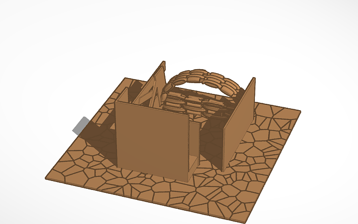 3D design army building part 1 | Tinkercad