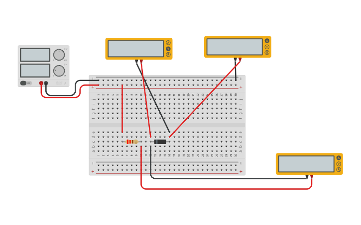 Circuit design diode zener | Tinkercad
