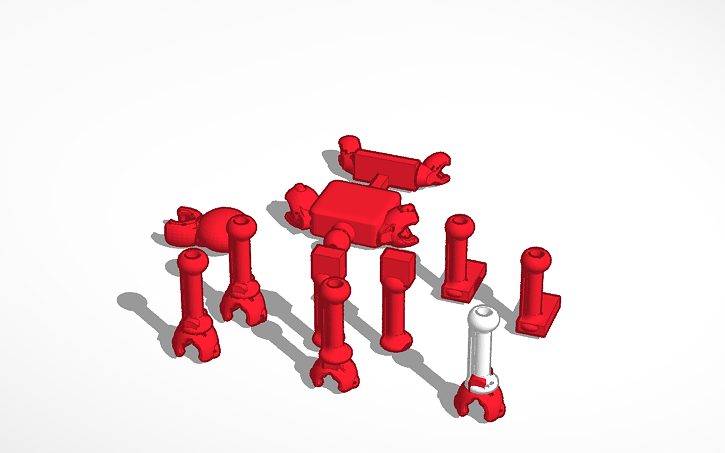 3D design apposable man | Tinkercad