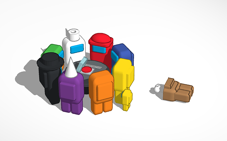 3D design Among Us | Tinkercad