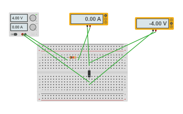 Circuit design ZENER DIODE - Tinkercad