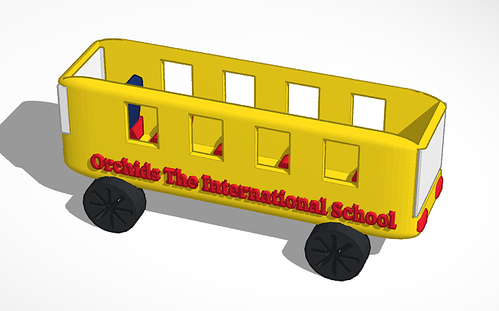 3D design School bus | Tinkercad