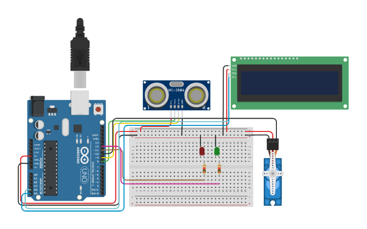 Circuit design Circuit 2 - Tinkercad Circuit design Circuit 2 - Tinkercad