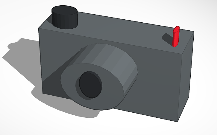 3D design camera - Tinkercad