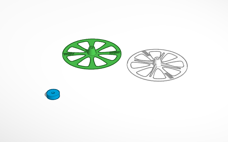 3D design Dischi per bindello passanti | Tinkercad