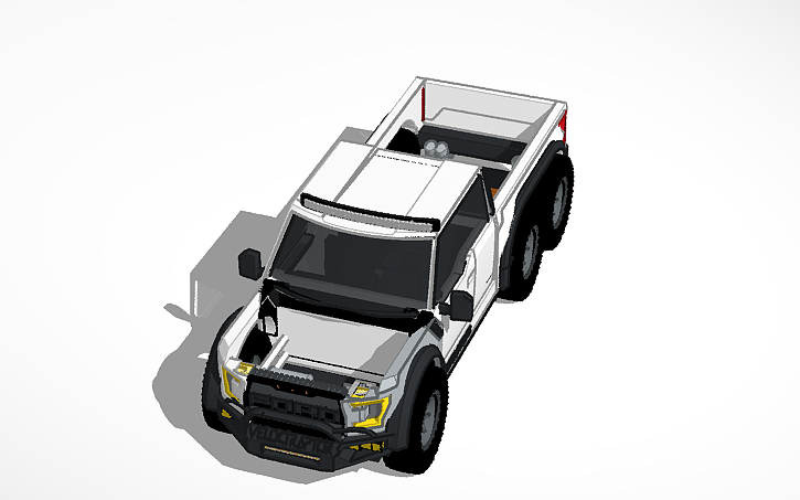 3D design FORD 6X6 - Tinkercad