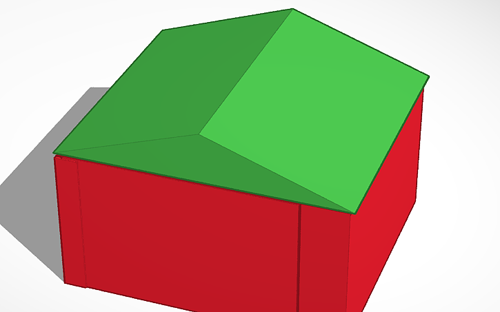 3D design Rumah - Tinkercad