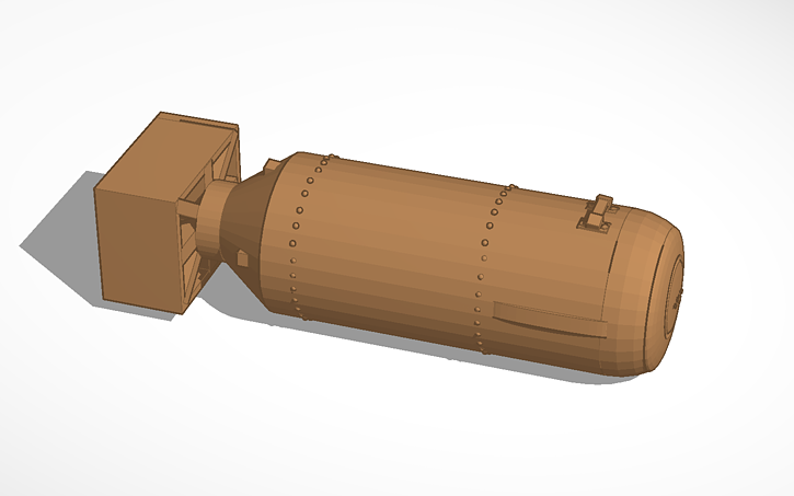 3D design Little-Boy Nuke - Tinkercad