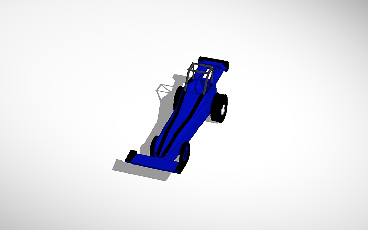 3D design Custom Dragster | Tinkercad