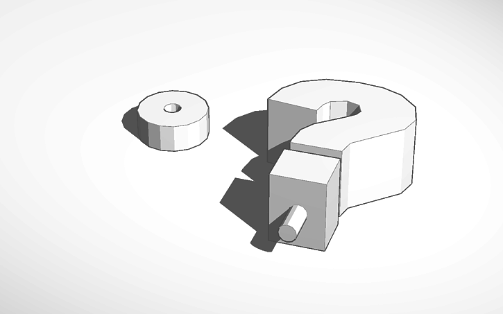 3D design Question Mark Game Piece - Tinkercad
