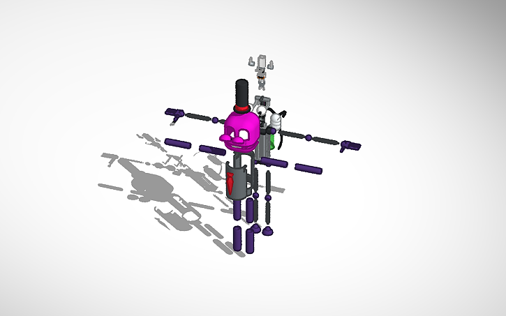 3D design Viman Parts - Tinkercad