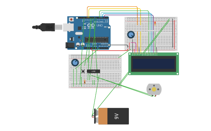 Circuit design Lab 8 - 10/28 - Tinkercad