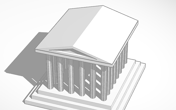3D design Parthenon 47-01 | Tinkercad
