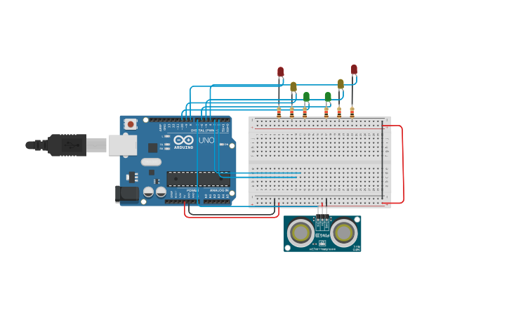Circuit design Rally programacion | Tinkercad