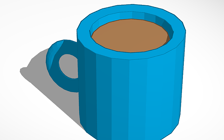 3D design Task 1- Coffee in a Cup - Tinkercad