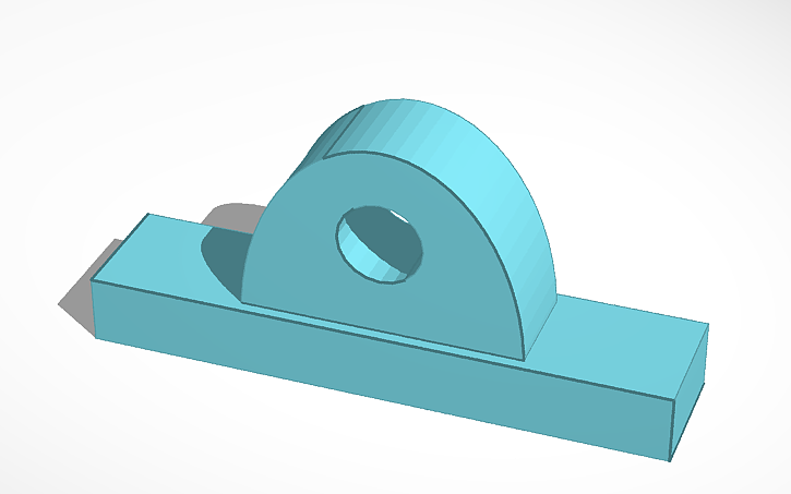 3D design Lock Base Std - Tinkercad