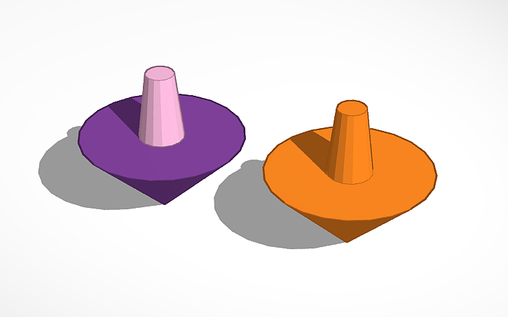 3D design Spinning Tops | Tinkercad