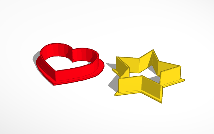 3D design Cookie Cutter - Tinkercad