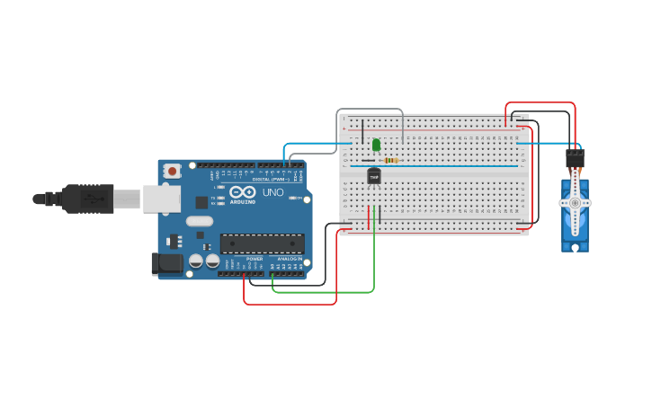 Circuit design project (B) - Tinkercad