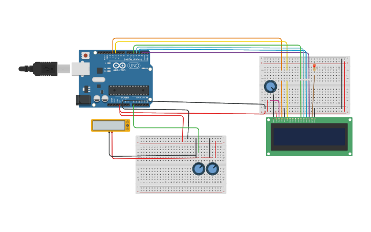 Circuit design Projet sonde pt100 | Tinkercad