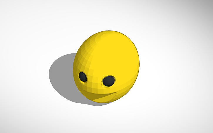 3D design Happy Face | Tinkercad