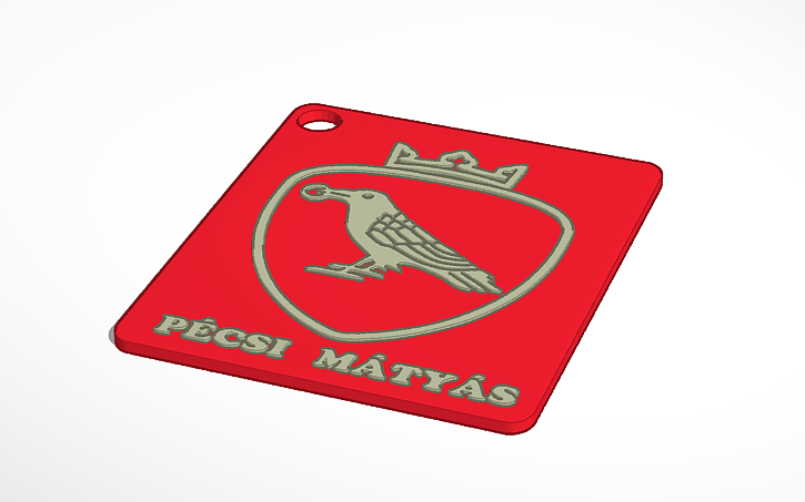3D design Mátyás címer új | Tinkercad