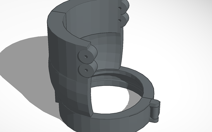 3D design Shoulder - Tinkercad