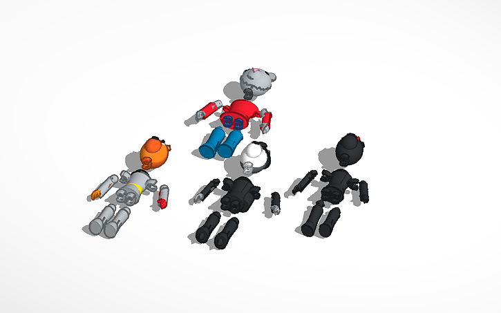 3d Design Chester Action Figures Tinkercad