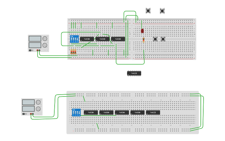 Circuit design multi - Tinkercad